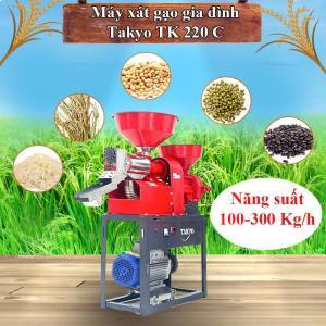 Máy xát gạo gia đình Takyo TK 220 C